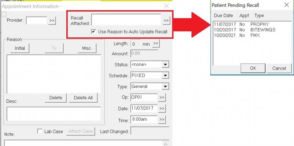 Remind Patients of Appointments with Patient Recalls | Easy Dental