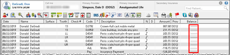 Viewing The Running Balance In The Accounts Module Easy Dental viewing-the-running-balance-in-the-accounts-module-easy-dental