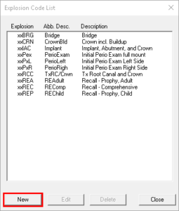 Create an Explosion Code with Pre-Set Surfaces for Common Procedures ...