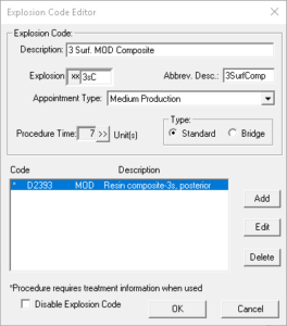 Create an Explosion Code with Pre-Set Surfaces for Common Procedures ...